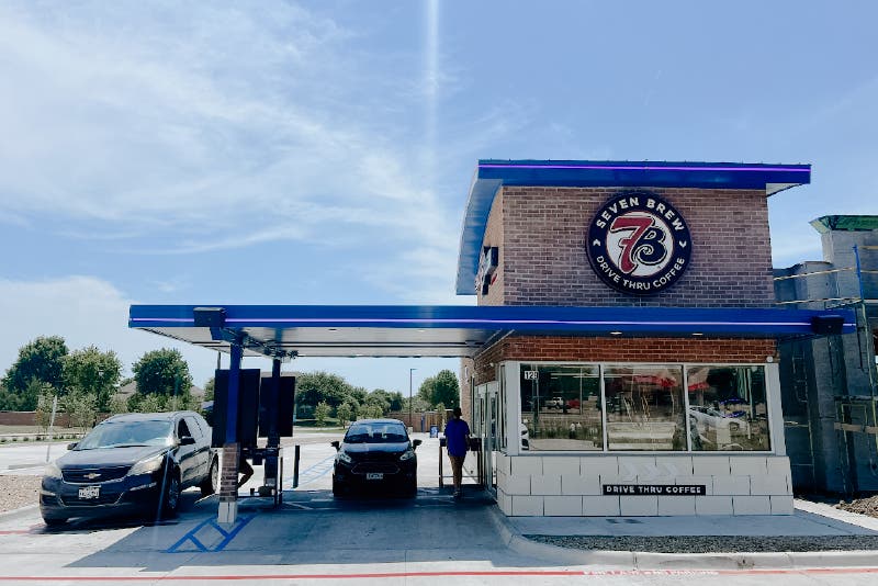 Drive-Thru Coffee in Red Oak, TX - 7 Brew on Ovilla Rd